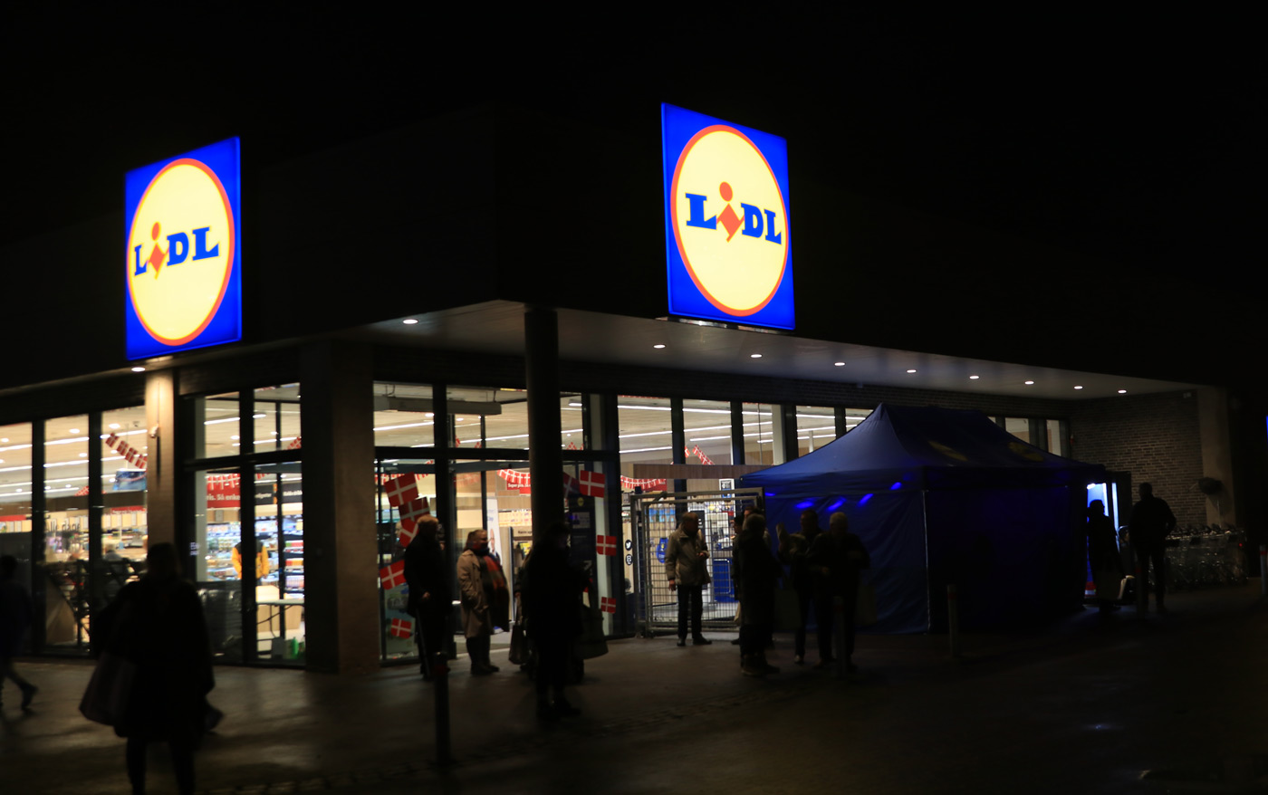 Stort rykind hos LIDL i Stege - Vordingborg In