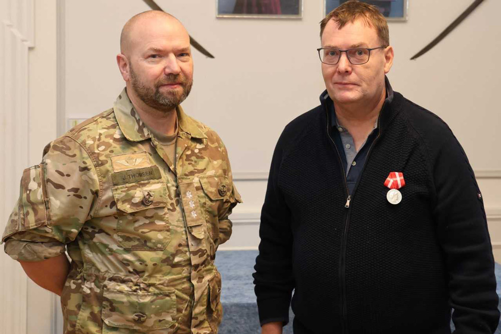 Søren fik tildelt Fortjenstmedaljen i Sølv – Vordingborg In