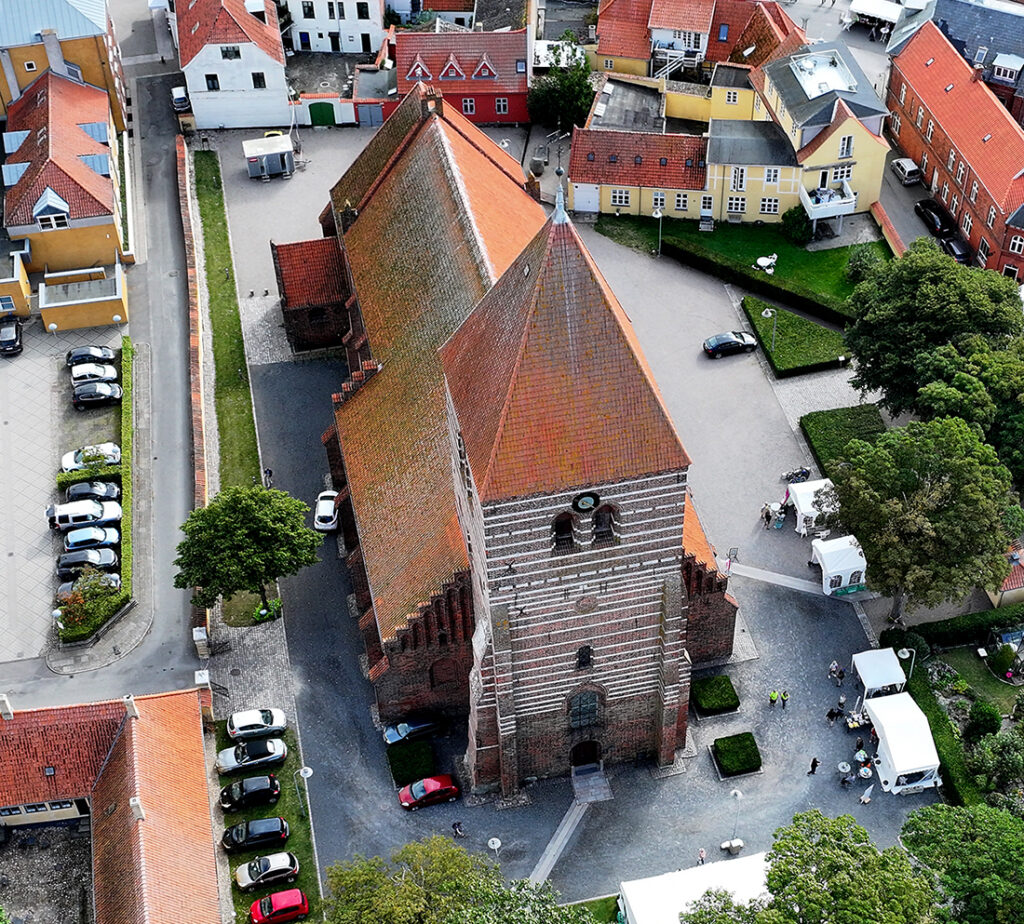 Dronebilleder afslører den store skønhed i Stege på Møn – ugens fototur ...