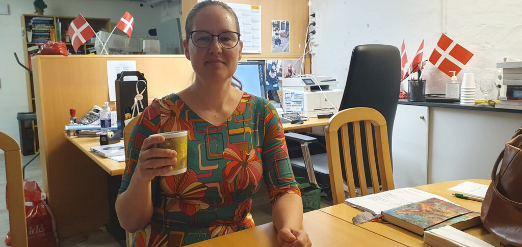 Anette Sonne glæder sig. Har overtaget Bog & Idè – Vordingborg In